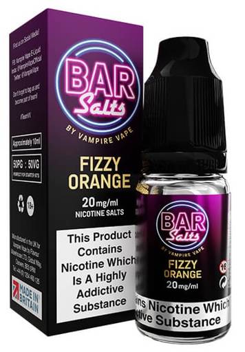 Vampire Vape Fizzy Orange 20mg Nicotine Salts | FREESMO smoke-free ...