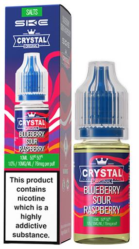 SKE Crystal Blueberry Sour Raspberry 10mg | FREESMO smoke-free products ...