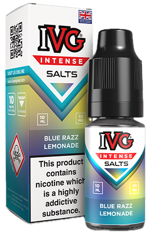 Blue Razz Lemonade IVG Intense Nic Salts 20mg | FREESMO smoke-free ...