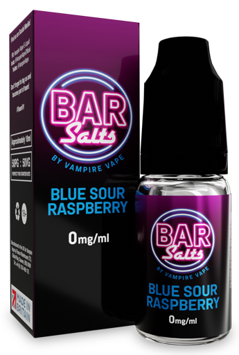 Vampire Vape Blue Sour Raspberry 0mg Nicotine Salts | FREESMO smoke ...