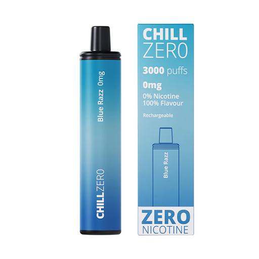 Chill Zero Blue Razz Disposable Vape | FREESMO smoke-free products ...