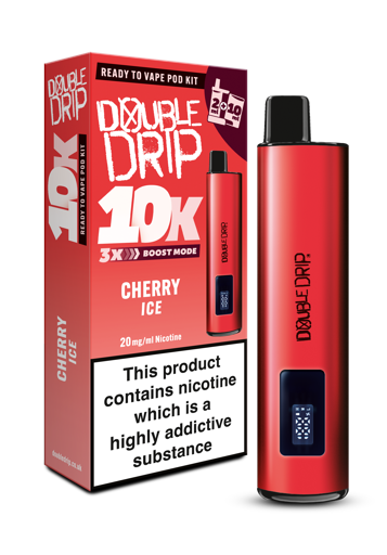 Cherry Ice Double Drip 10K Vape Kit | FREESMO smoke-free products, free ...