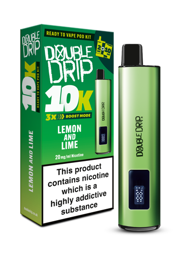 Lemon & Lime Double Drip 10K Pod Device | FREESMO smoke-free products ...