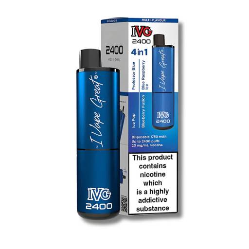 IVG 2400 Blue Edition Disposable | FREESMO smoke-free products, free ...
