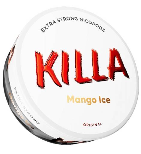 KILLA Mango Ice Nic Pouches | Tropical Mango & Cool Twist | FREESMO ...