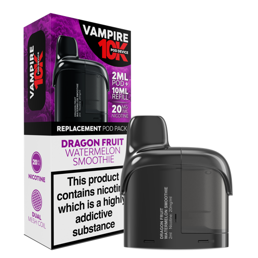 Dragon Fruit Watermelon Smoothie Vampire 10K | FREESMO smoke-free ...